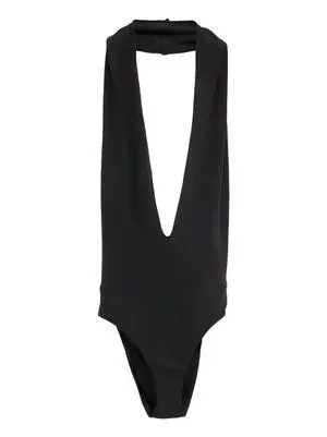 Gucci V-neck Bodysuit - Black