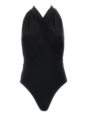 Andamane Vina Halter Neck Bodysuit - Multicolor
