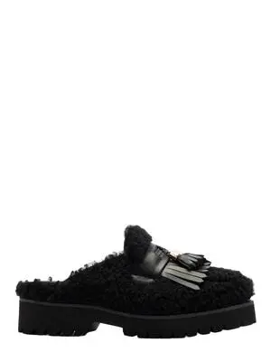 MARC NOLAN Hollis Tassel Mule - Black