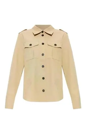 Baum Und Pferdgarten Meva Epaulette Shirt - Neutrals