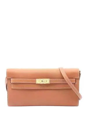 HERMÈS Kelly To Go Logo-detail Clutch Bag