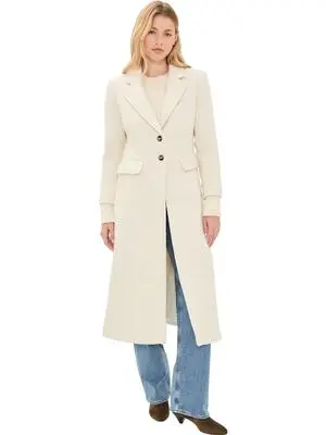 FAVORITE DAUGHTER The Petite City Coat - Ivory