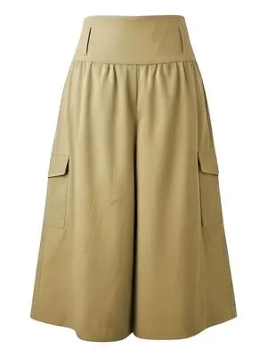ITALIA A COLLECTION Neutrals The Kate Cargo Culotte - Brown