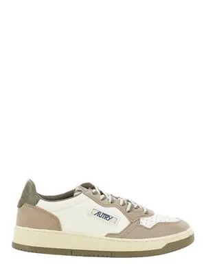 AUTRY SNEAKERS MEDALIST LOW IN PELLE E SUEDE Multicolore