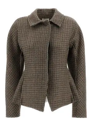 PAROSH GIACCA IN LANA PIED - DE - POULE Multicolore