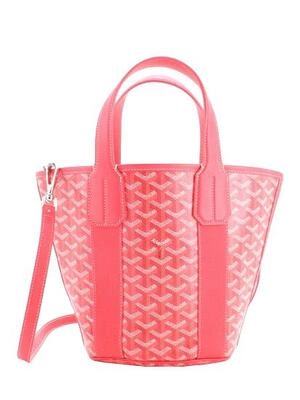 Goyard Belharra Tote Coated Canvas Pm - Red