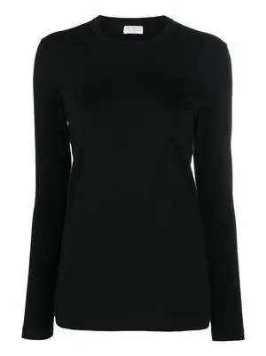 BRUNELLO CUCINELLI Long-sleeve Cotton T-shirt