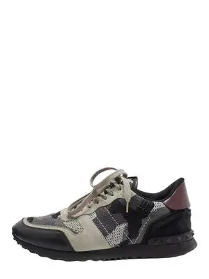 Valentino Garavani Rockrunner Sneakers - Black