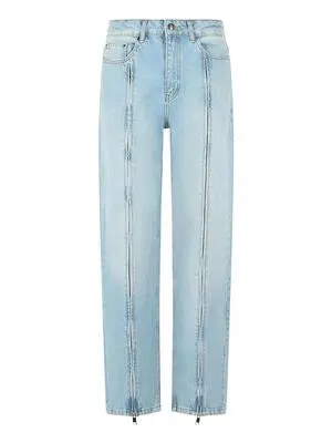 ROTATE BY BIRGER CHRISTENSEN Light Denim Jeans - Blue