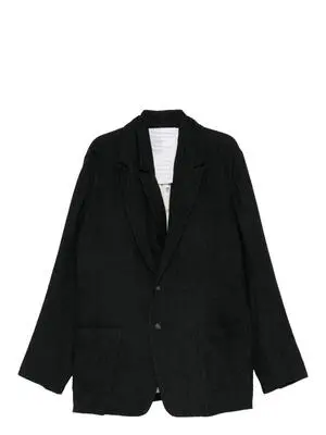 NUDE:MASAHIKO MARUYAMA Houndstooth-pattern Layered Blazer