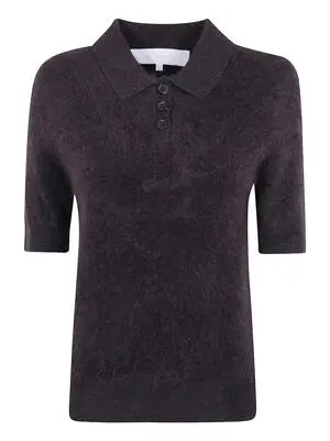 ABSOLUT CASHMERE Short-sleeve Sweater "margot" Brown