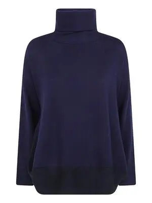 PIERANTONIOGASPARI Sweater Bicolor "bicolor High Neck Sweater - Multi