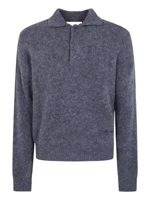AMI Polo Sweater "ami"