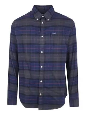 Barbour Shirt Tailored "kyeloch - Gray