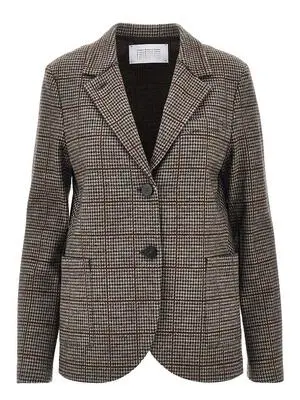 Harris Wharf London Prince Of Wales Loro Piana Fabric Blazer - Multicolor
