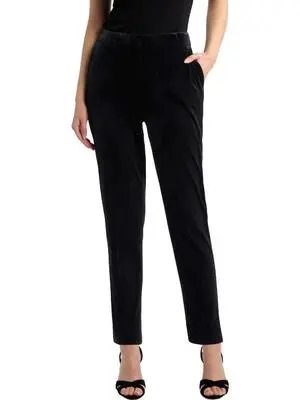TAHARI ASL Velvet Classic Ankle Pants