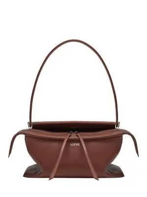 Loewe Whisker Small Cognac Calfskin Bag - Brown