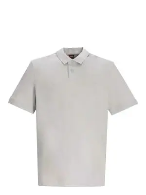 BOSS Cotton-piqué Polo Shirt - Grey