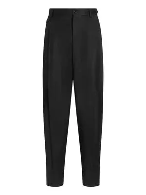 Dolce & Gabbana Belt-loops Trousers - Black