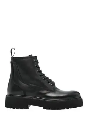 WOOLRICH Woolrich Leather Biker Boots