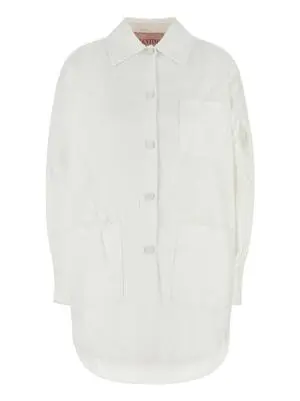 VALENTINO Valentino Garavani Oversize Cotton-Blend Jacket