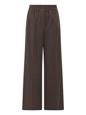 Brunello Cucinelli Paint-nts Tapered Trousers For Fall/winter 2026 - Caffe