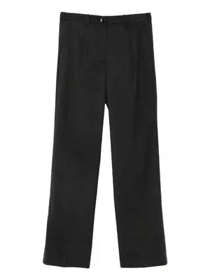 NINE:INTHE:MORNING Blenda Pleated Straight-leg Trousers - Grey