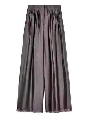 GIORGIO ARMANI Pleated Palazzo Pants