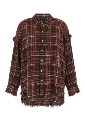 R13 Fringed Shirt Multi