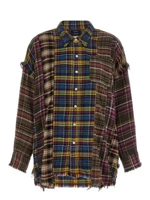 R13 Patchwork Shirt Multi