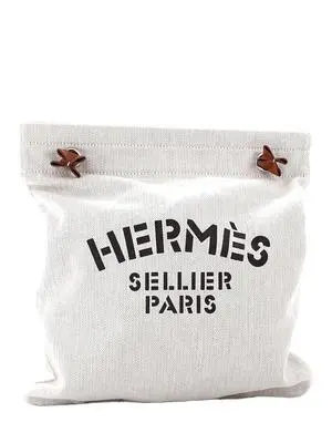 Hermès Mm Aline Bag Toile - Neutral