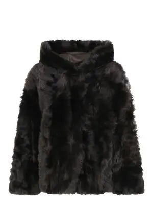 YVES SALOMON Long-sleeve Hooded Jacket - Scotland