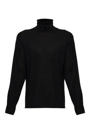 LISA YANG Quentin Turtleneck Sweater - Navy