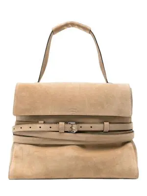 Moschino Belted Top Handle Handbag - No