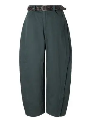 Sea Cotton Wide-leg Pants - No