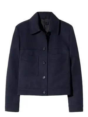 NILI LOTAN Susannah Button-up Jacket - Blue