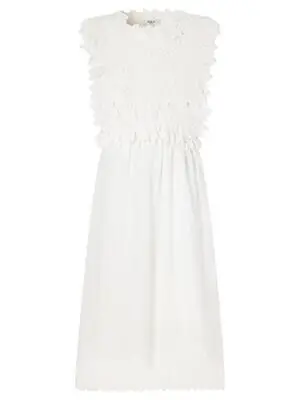 Sea Cotton-voile Midi Dress - No