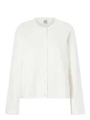 FLORE FLORE Cotton-jersey Cardigan No