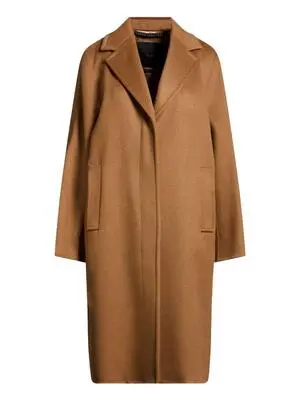 Max Mara Solid-color Cashmere Coat - Camel