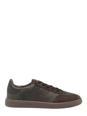 Hogan Lace-up Low-top Casual Shoes - Grey