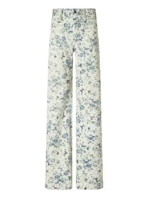 Ralph Lauren Vintage High-waisted Wide-leg Jeans - No