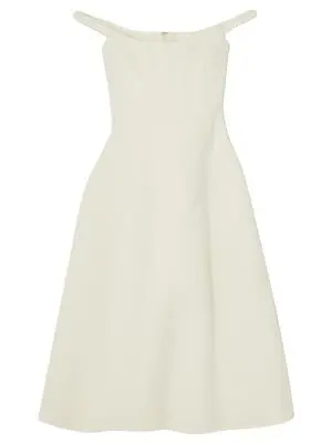 KHAITE Midi Wedding Dress