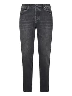 DONDUP Straight Leg Jeans - Black