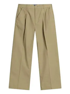 LARRIET Onder Pleated Ripstop Trousers - Sage