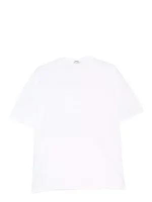 Cesare Attolini Pleated-sleeve T-shirt - White