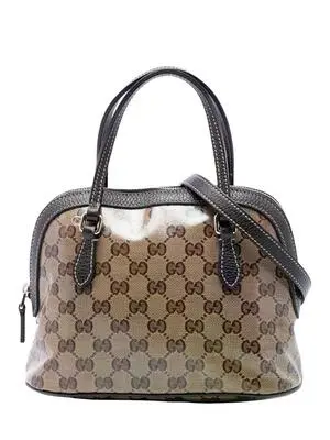 Gucci 2016-2026 Mini Gg Crystal Dome Satchel - Neutrals