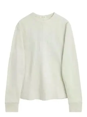 SUNFLOWER Waffle-knit Long-sleeved Sweater - Neutrals