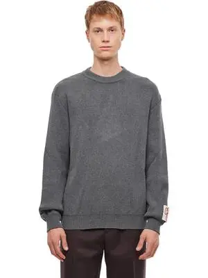 GOLDEN GOOSE Cotton Crewneck Sweatshirt - Multicolor