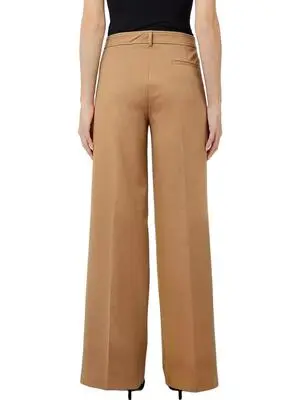Liu Jo Pressed-crease Straight-leg Trousers - Neutrals