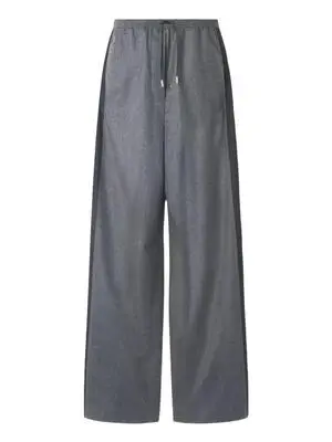 LANVIN Drawstring Wide-leg Trousers